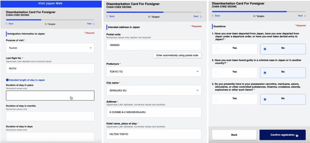 How to Fill the Visit Japan Web to Enter Japan – The Research Files