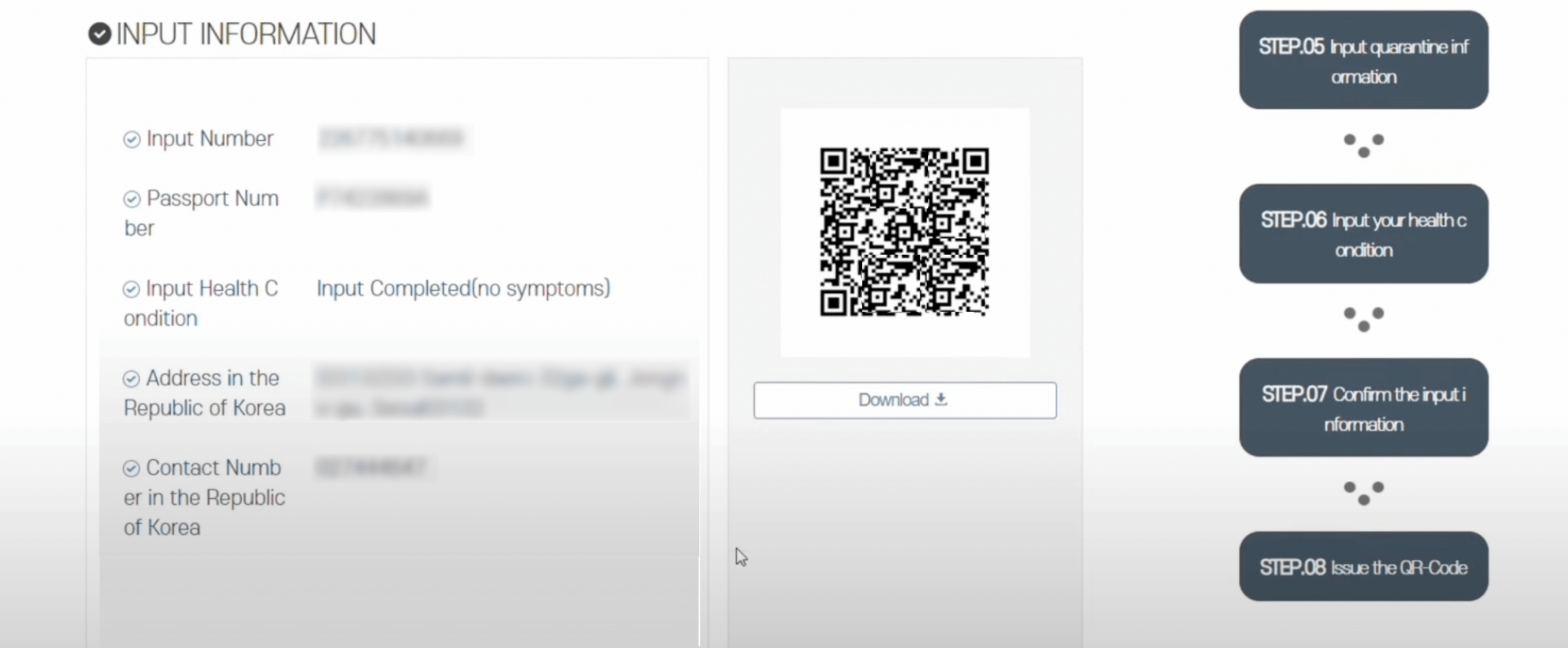 How to Register Q-Code to Enter South Korea - No more Covid-19 ...