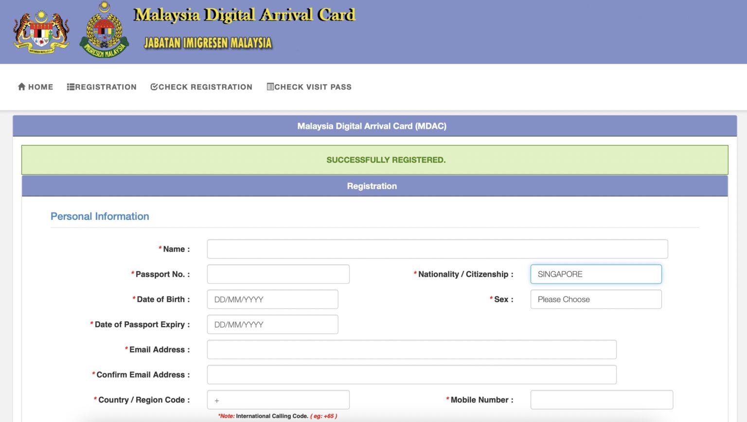 How to Fill Malaysia Digital Arrival Card (MDAC) to Enter Malaysia ...