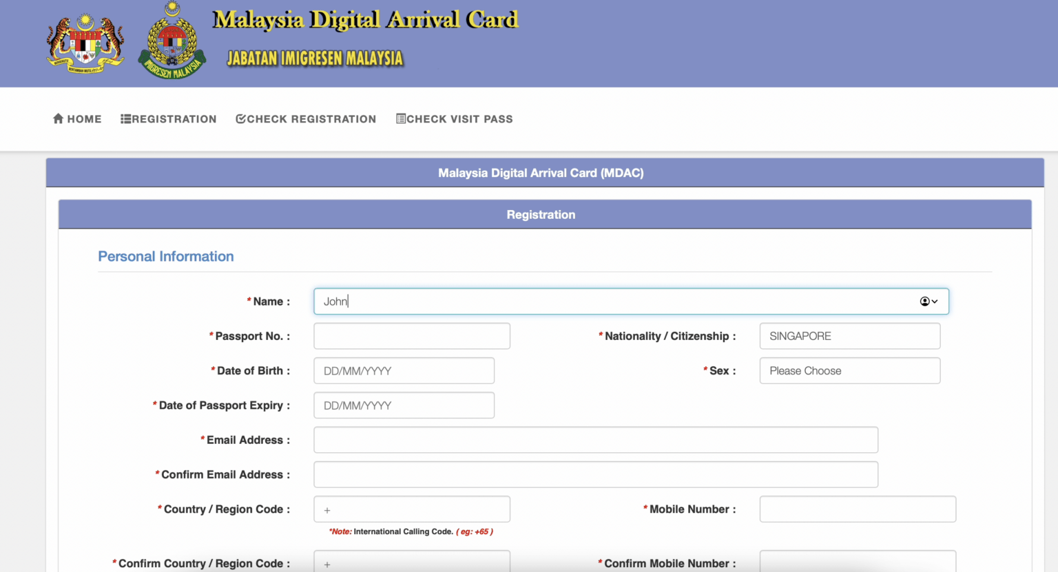 Malaysia Digital Arrival Card (MDAC) - Entry Requirements to Malaysia ...